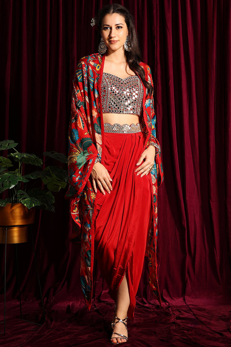 Shisha Cape Set – Aayushi Maniar