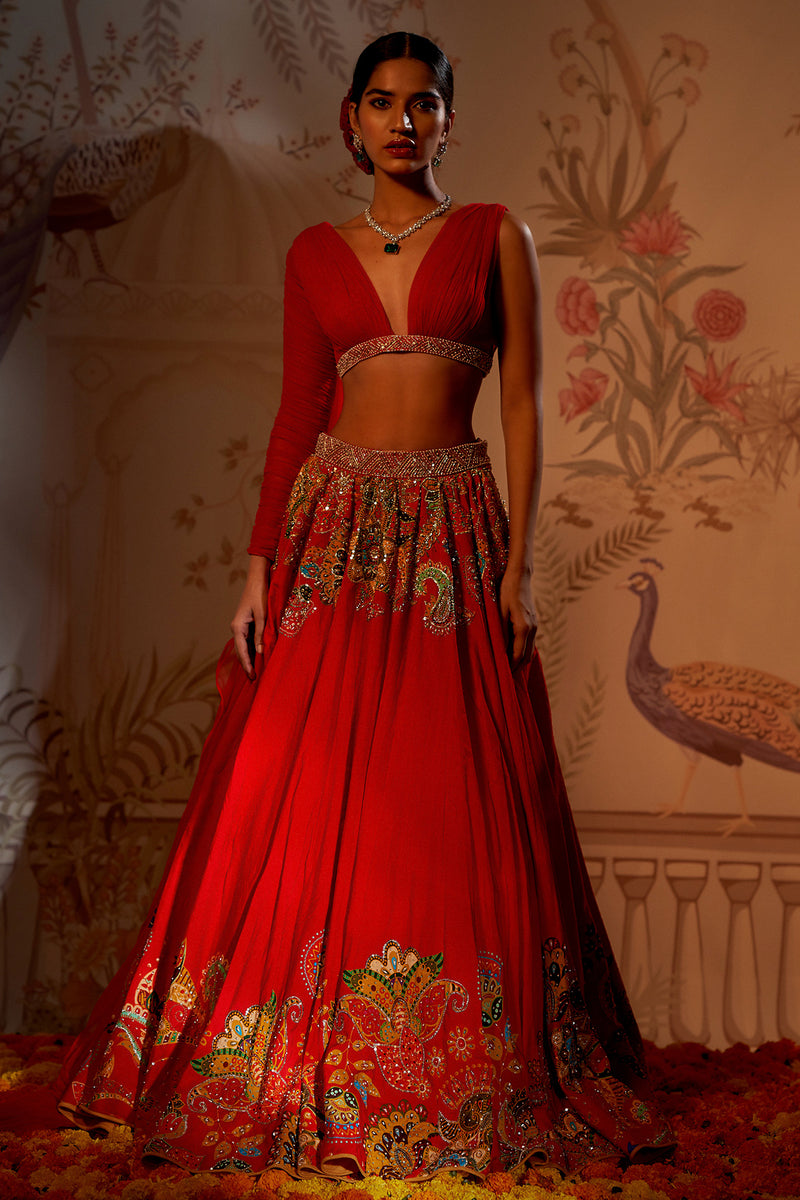 Phulvaari Lehenga – Aayushi Maniar